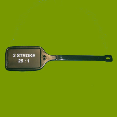 Fuel Tags Two Stroke 25:1 Mix FUE7773 [DUNFUE7773] - $45.11