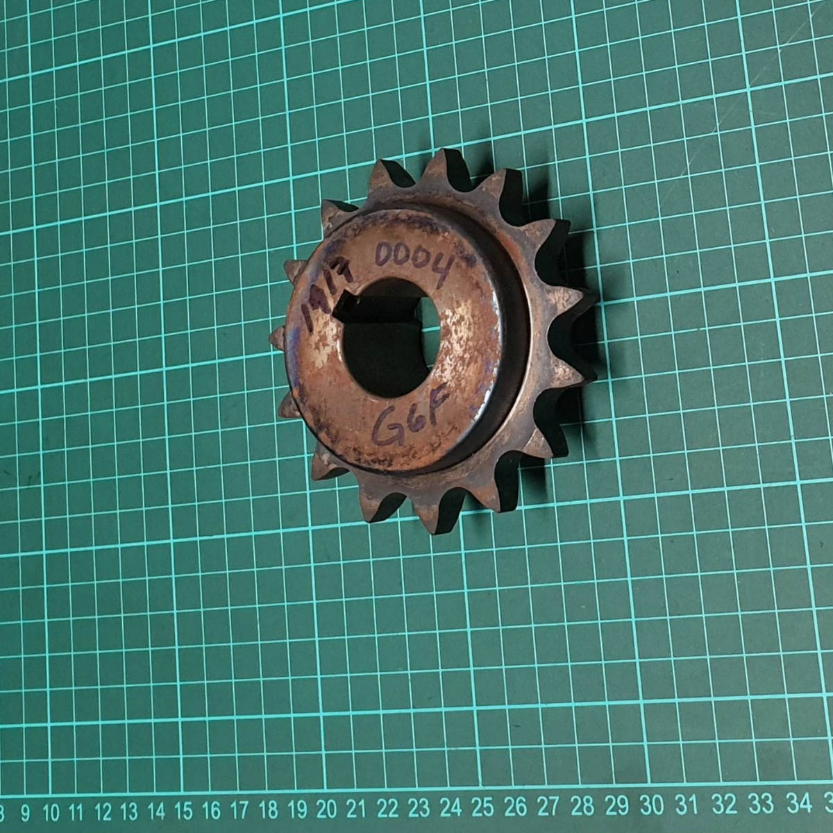 Red Roo RH2000 Rotary Hoe Sprocket 19170004 [RED19170004] - $54.15