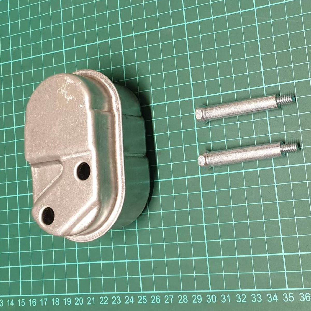 Tecumseh, Victa Engine Muffler 36491A [TEP36491A] - $31.20