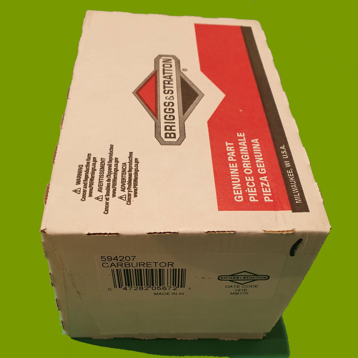 Briggs & Stratton Genuine Carburetor 594207 [BRI594207] - $231.62