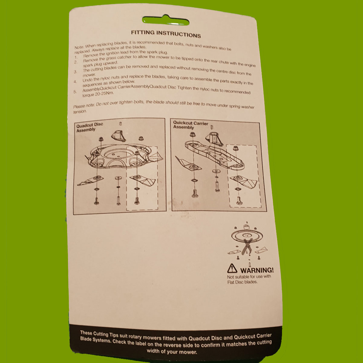 Masport Genuine Blade-Quick Cut, 460 (4 Pack) 783480 [MAS783480] - $43.06