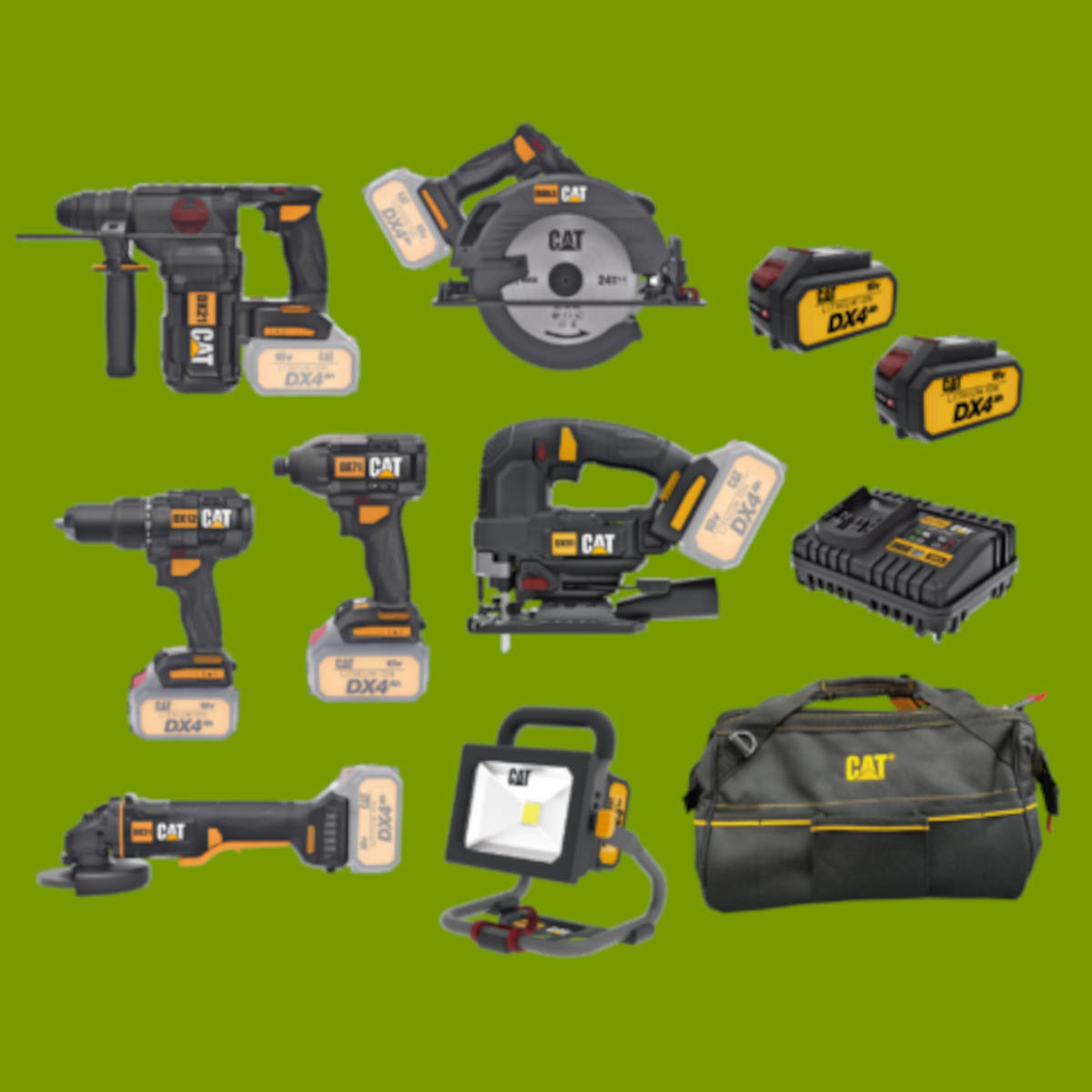 CAT 7 Tool Combo 7T1C2B4R [CRO7T1C2B4R] - $1,752.30