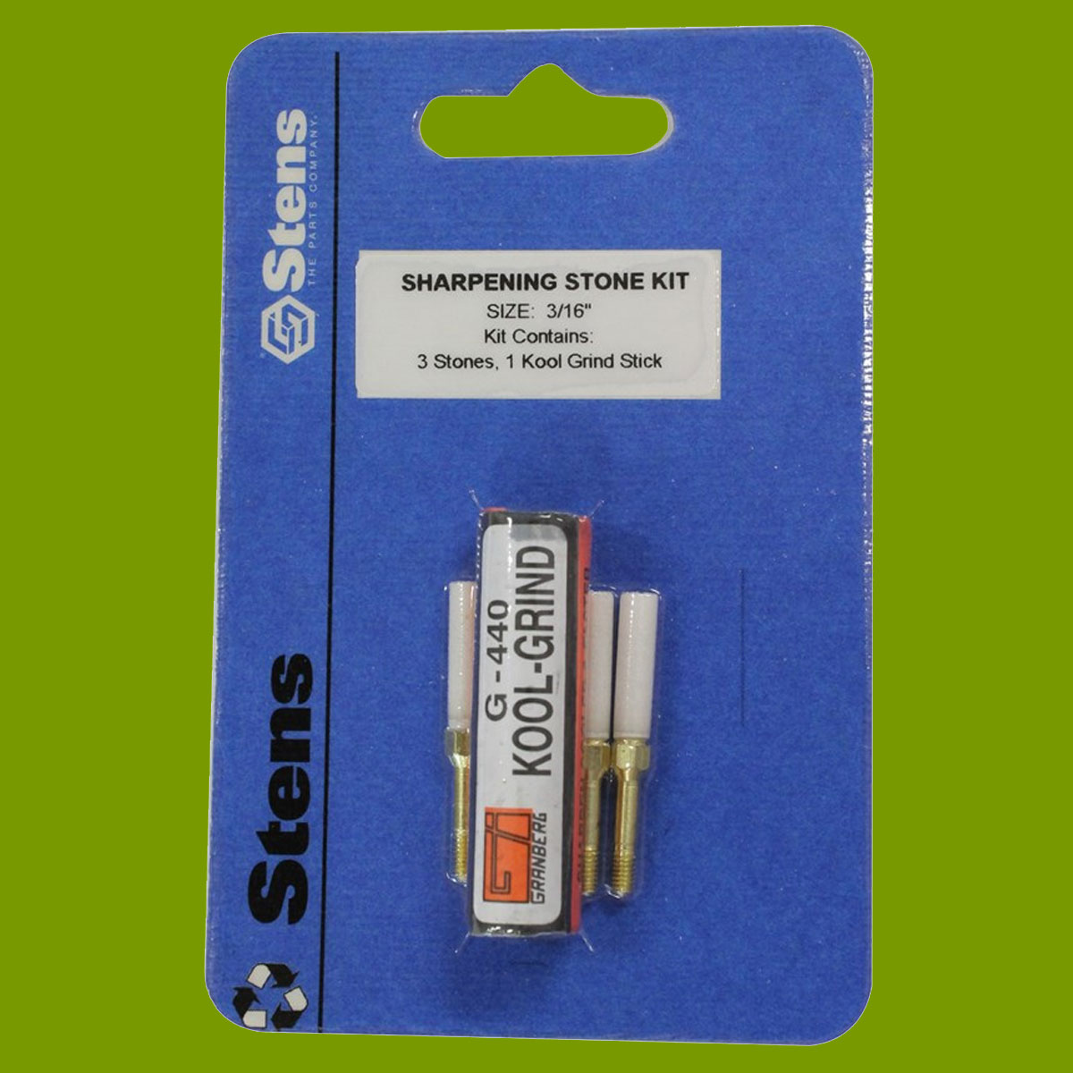 Grinding Stone Kit 3/16 PKD [STE910-401] - $32.13