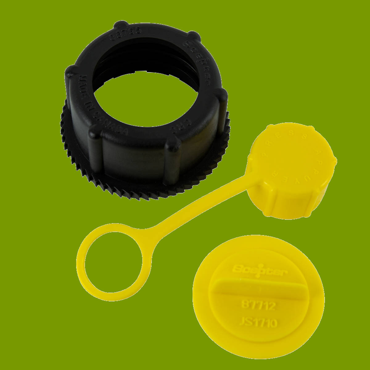 SCEPTER CAP KIT INCLUDES SCREW CAP, VENT CAP & INNER CAP PLATE FUE8277 ...