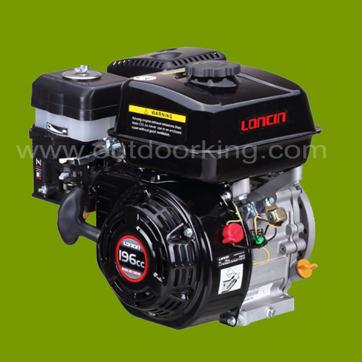 Loncin Genuine Horizontal Engine 196CC - G200F [PARG200F] - $305.00