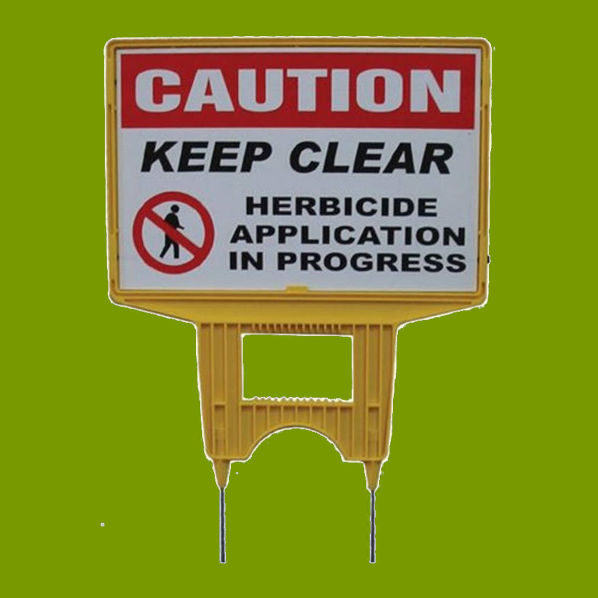 WARNING SIGN: HERBICIDE SPRAY 210-153, STE210-153 [STE210-153] - $144.98