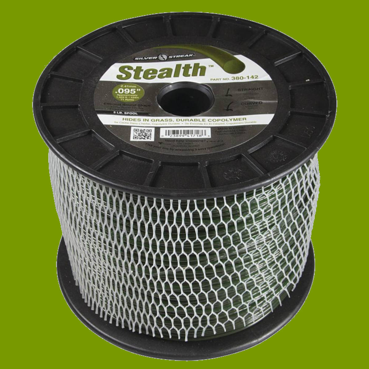 Silver Streak Stealth Trimmer Line .095 x 5 lb. Spool 380-142 [STE380 ...