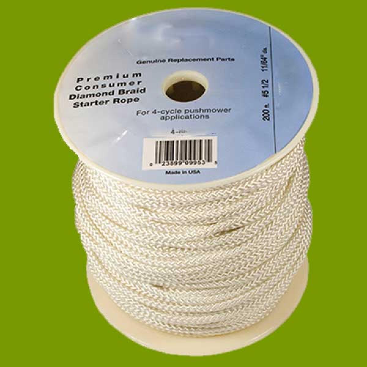 200' Diamond Braid Starter Rope #5 1/2, 145-712 [STE145-712] - $58.58