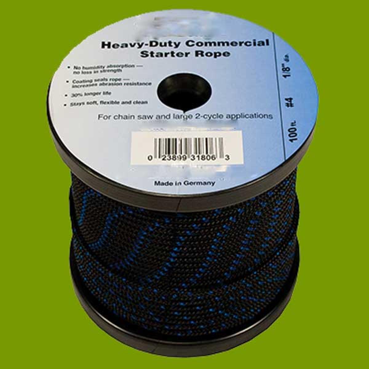 100' Commercial Starter Rope #4 Solid Braid 146-911 [STE146-911] - $28.46