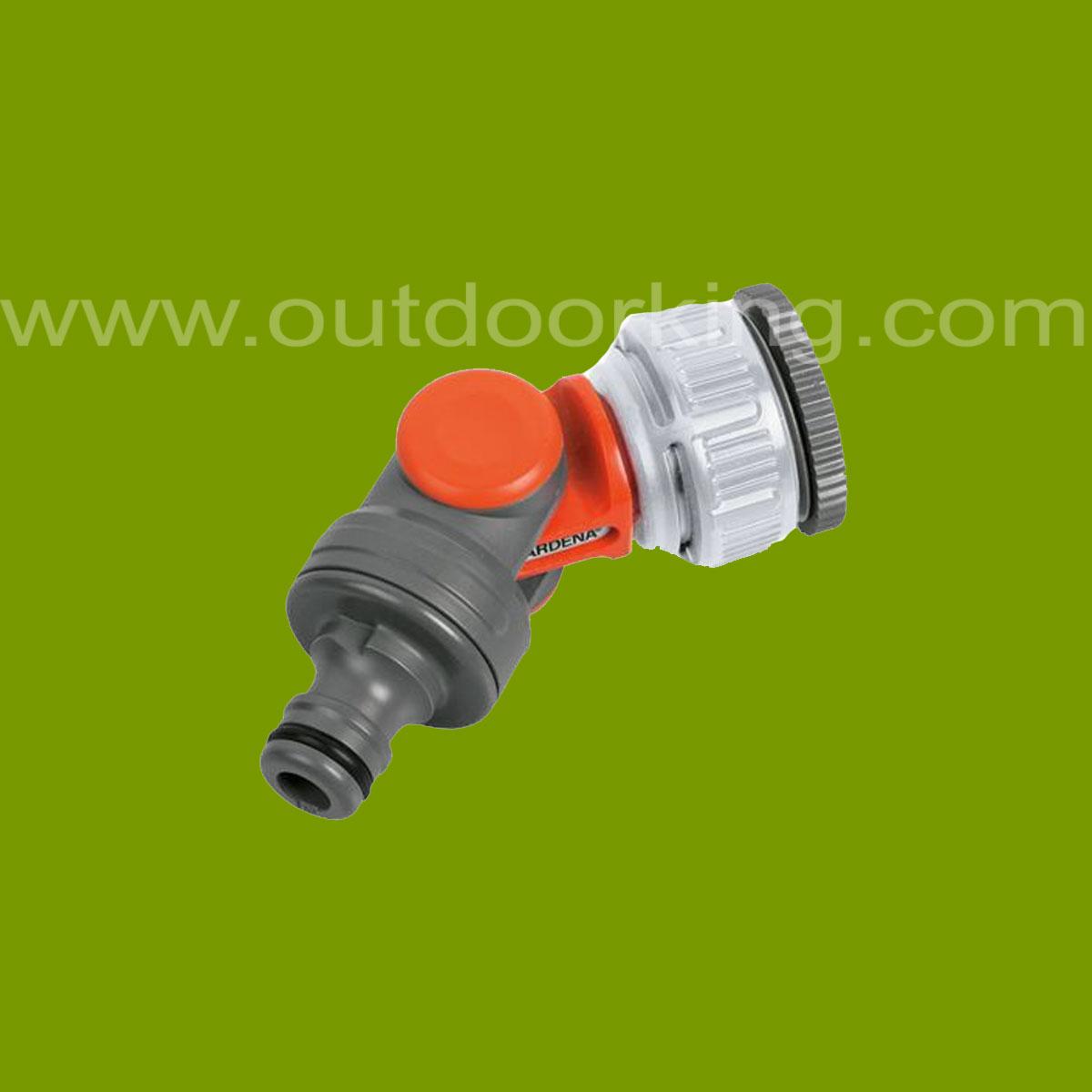 Gardena Angled Tap Connector 33,3 mm (G 1) / 26,5 mm (G 3/4) 901032001 ...
