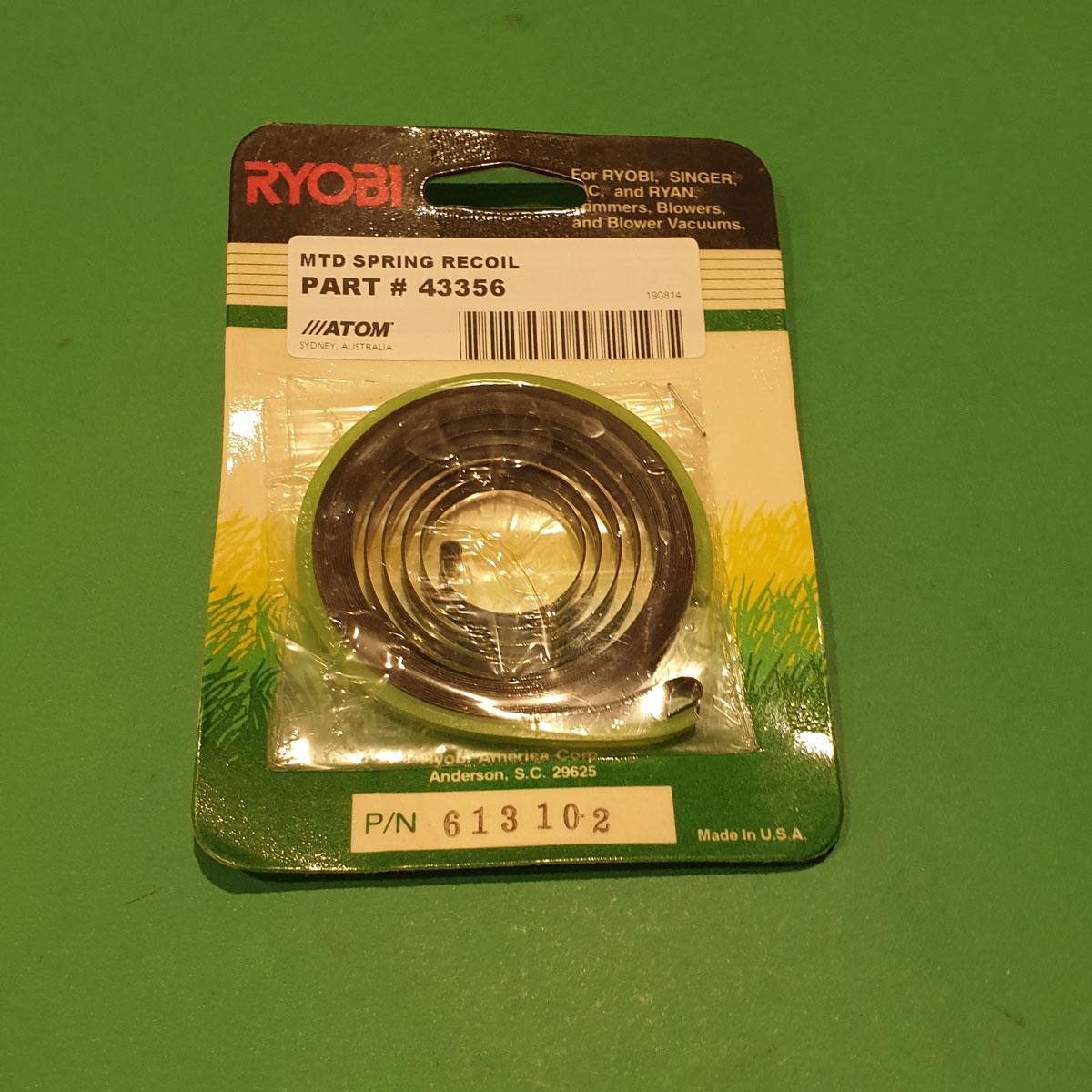 Atom Genuine Spring Recoil 43356 [ATO43356] - $54.46