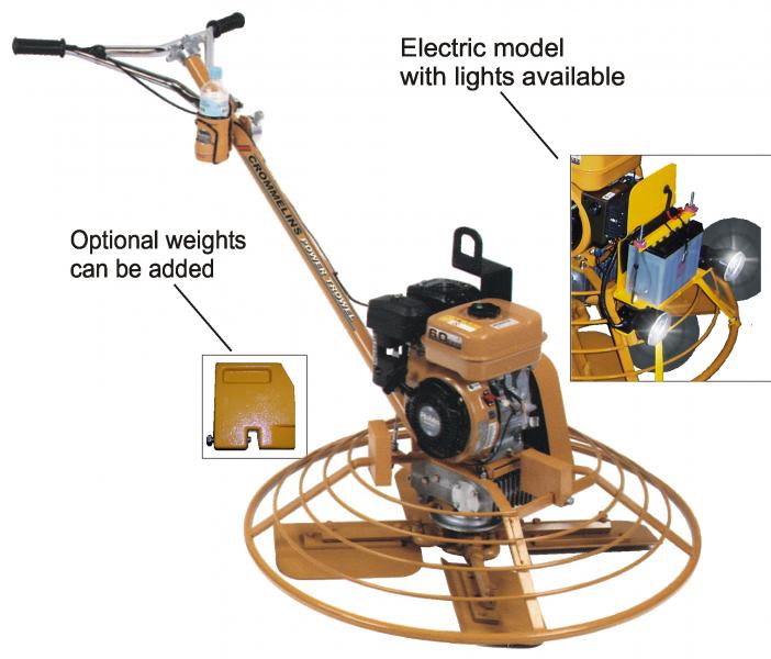 Crommelins Troweling Machine CPT34R Buy Online Crommelines Trowling ...
